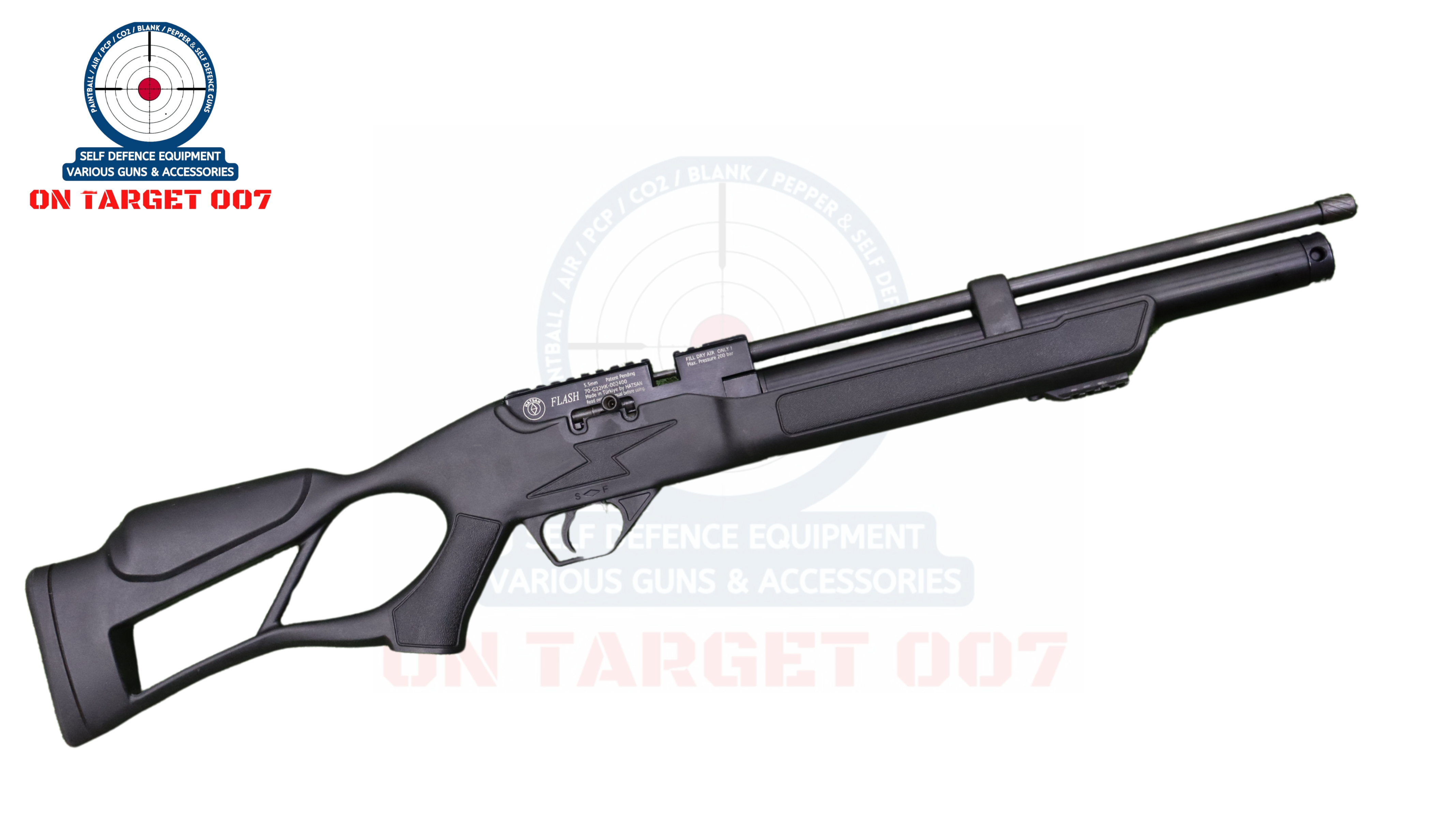 Hatsan Flash PCP 5.5mm 12-Shot Tactical Rifle - OnTarget - Wholesale ...